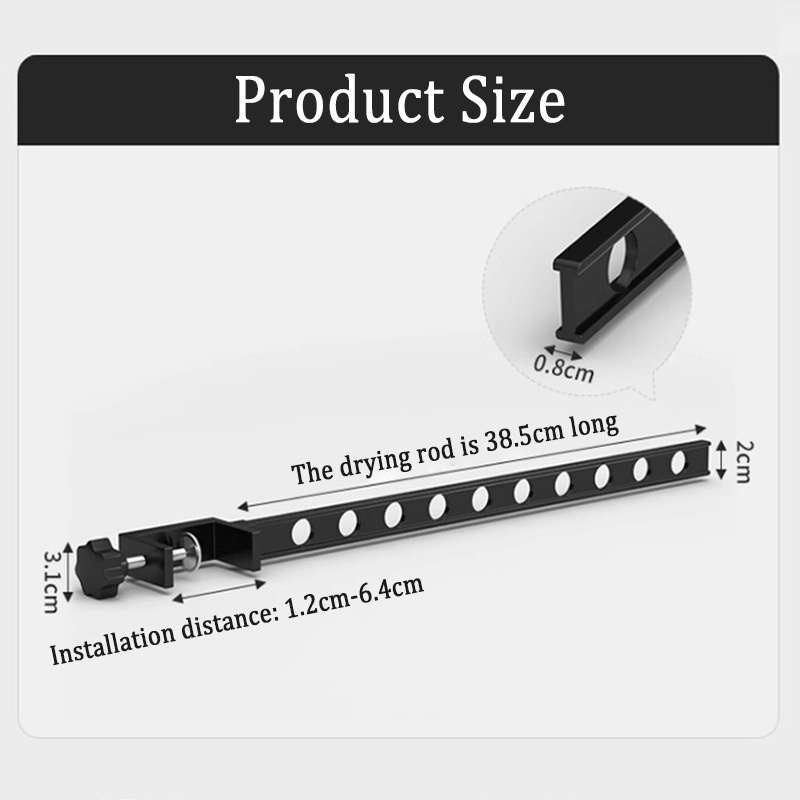 Outdoor Travel Portable Window Frame Clothes Hanger Portable Indoor ...