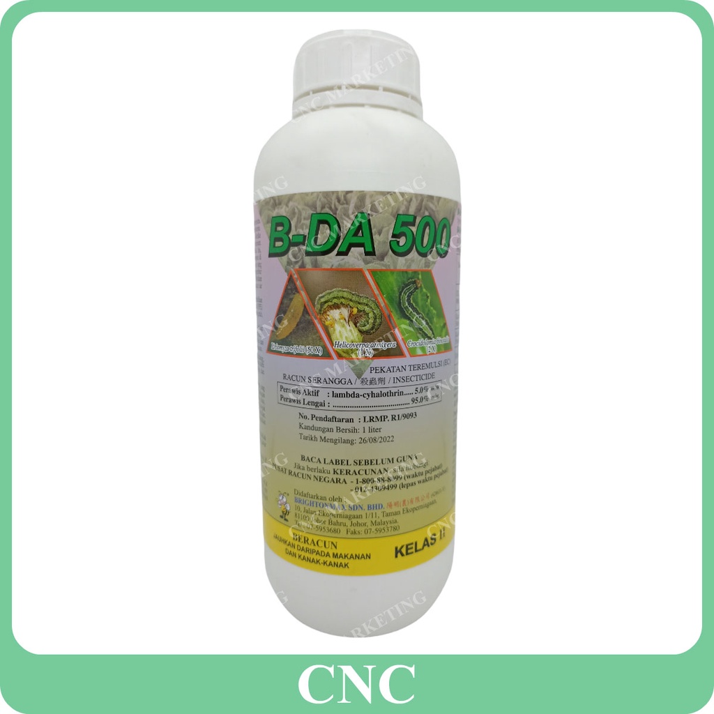 1L B-DA 500 Brightonmax Lambda Cyhalothrin 5.0% Insecticides Karate ...