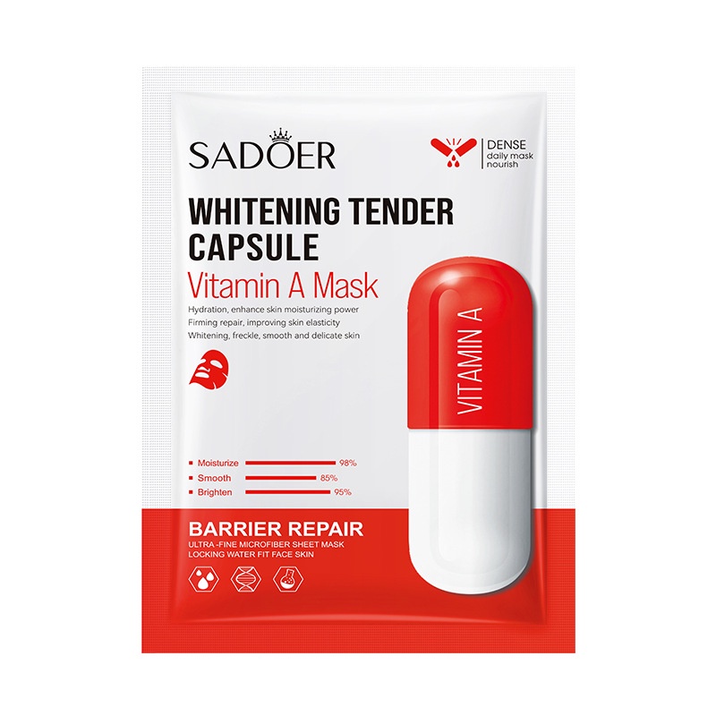 ROREC SADOER Vitamin A Whitening Tender Capsule Facial Mask ...