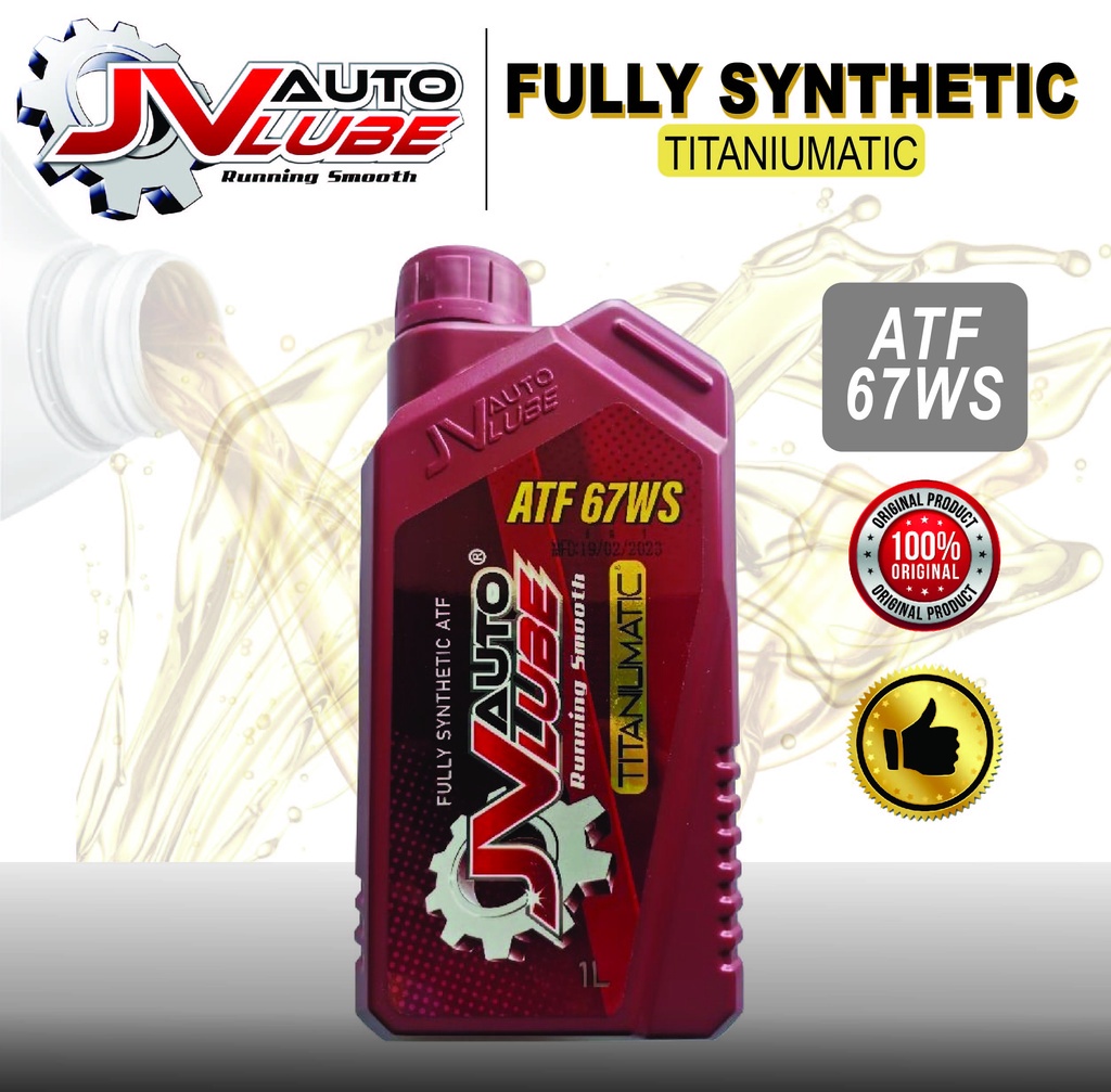 (ORIGINAL) ATF GEARBOX OIL GENUINE JV AUTO LUBE 67WS | Shopee Malaysia