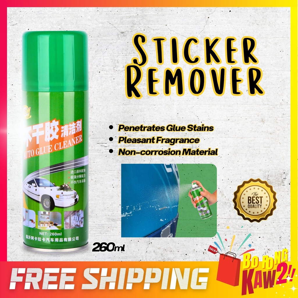 260ml Adhesive Instant Cleaner Car Sticker Residue Remover Spray ...