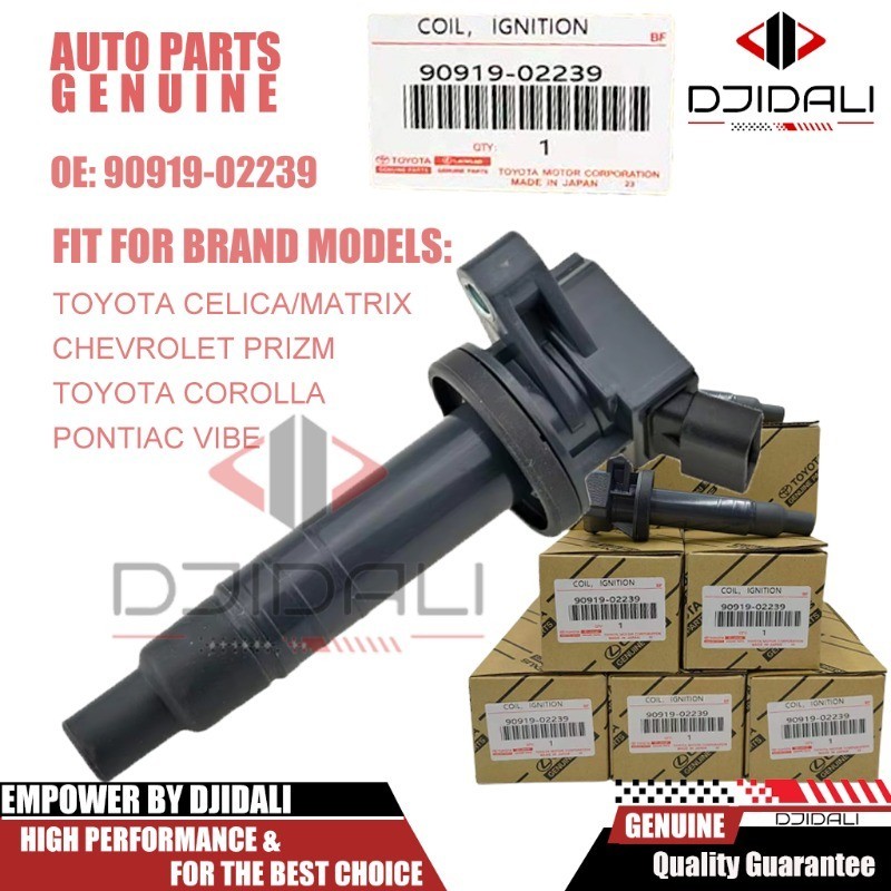 90919-02239 Ignition Plug Coil Toyota Altis ZZE110 ZZE121 ZZE122 ...