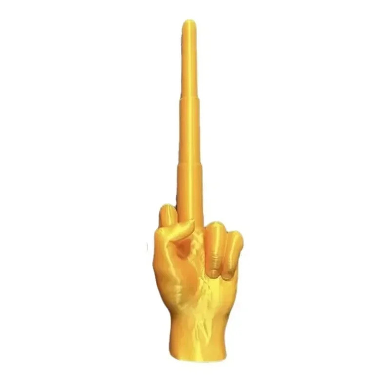 1pcs 3D Ornaments Of Middle Finger Statue Upright Middle Finger Arts ...
