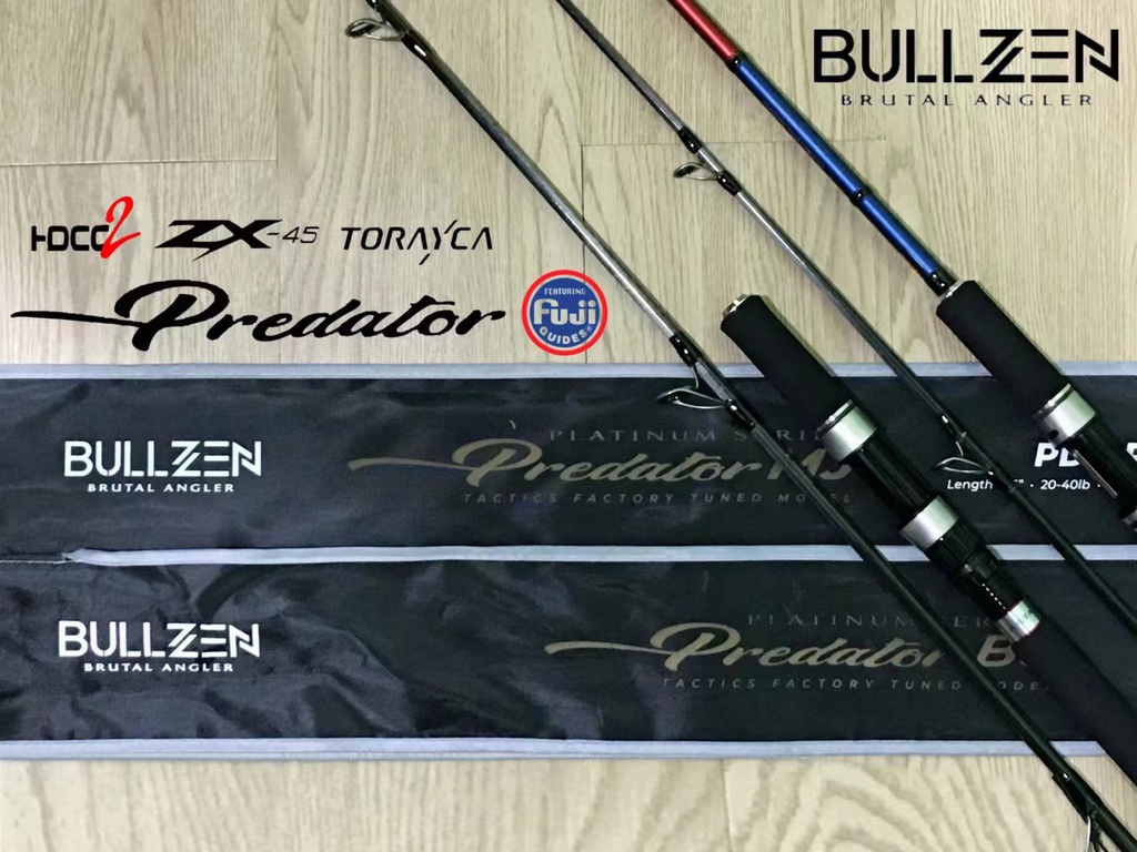 BULLZEN PREDATOR PLATINUM MJ/BJ SPINNING ROD | Shopee Malaysia