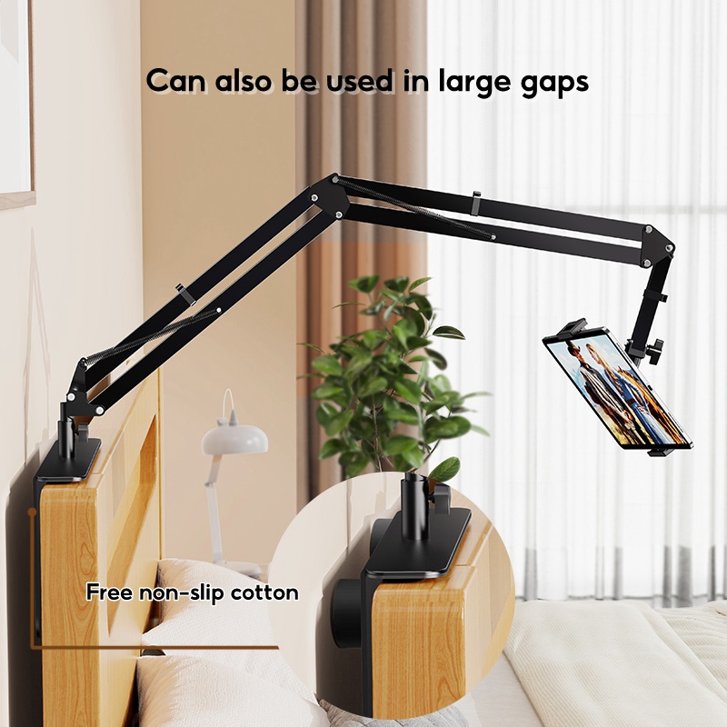 OATSBASF Bed Gaps Hidden Tablet Phone Holder Desktop Bedside Dual-use ...