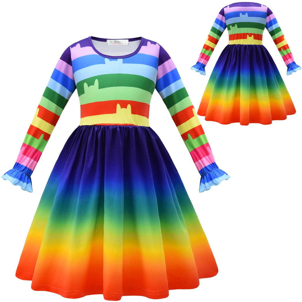 Gabby's Dollhouse Cats Baby Girl Dresses Kids Gabby House Clothes ...
