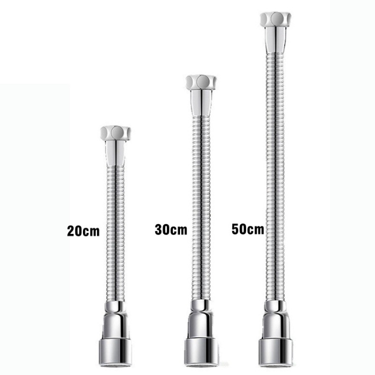Stainless Steel Universal Faucet Extender 360° Rotation Kitchen Anti ...