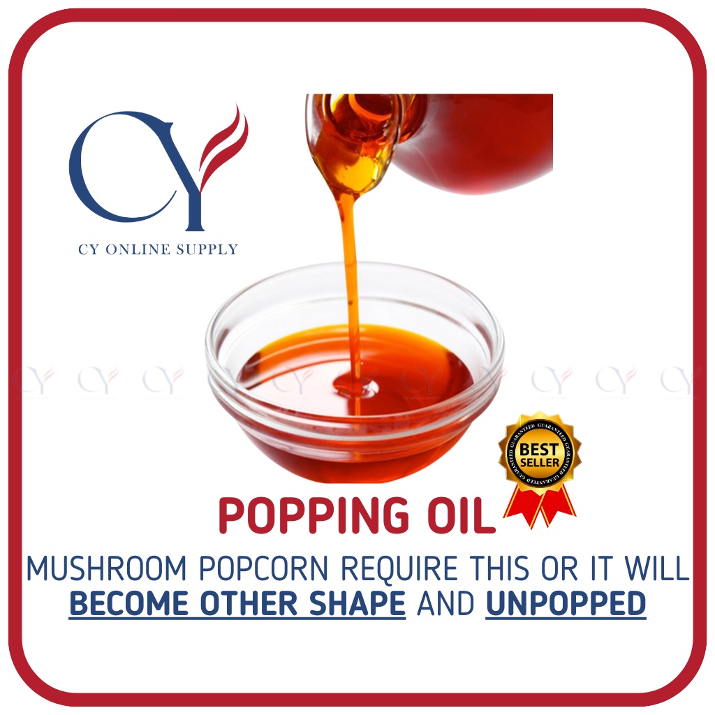 PREMIUM CY's POPPING OIL l MINYAK POPCORN COCONUT OIL l SUITABLE FOR ...