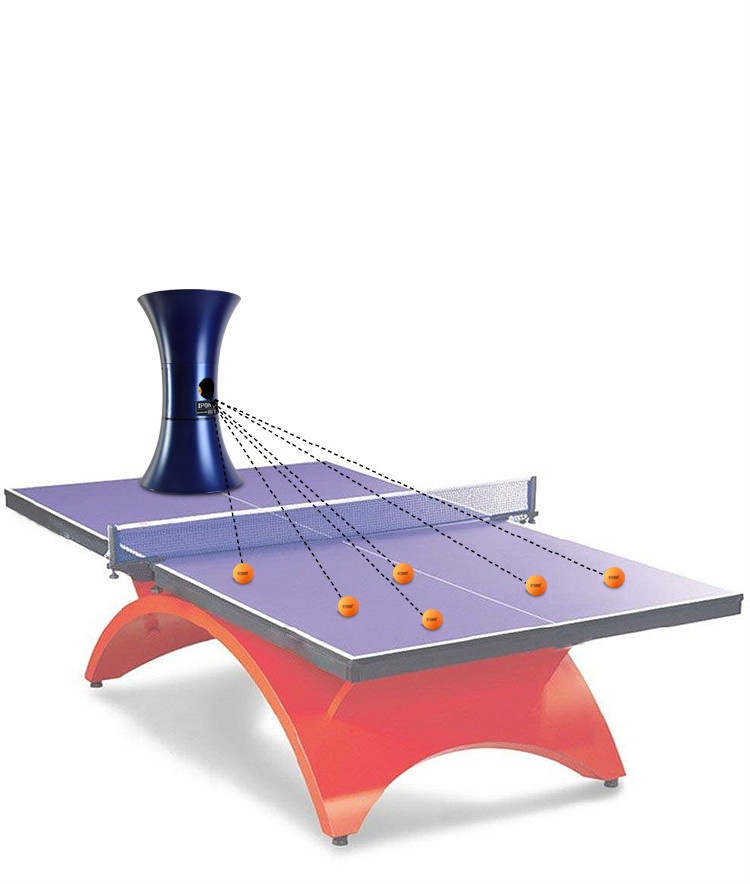 Original Ipong V300 Table Tennis Robot Training Table Tennis Machine ...