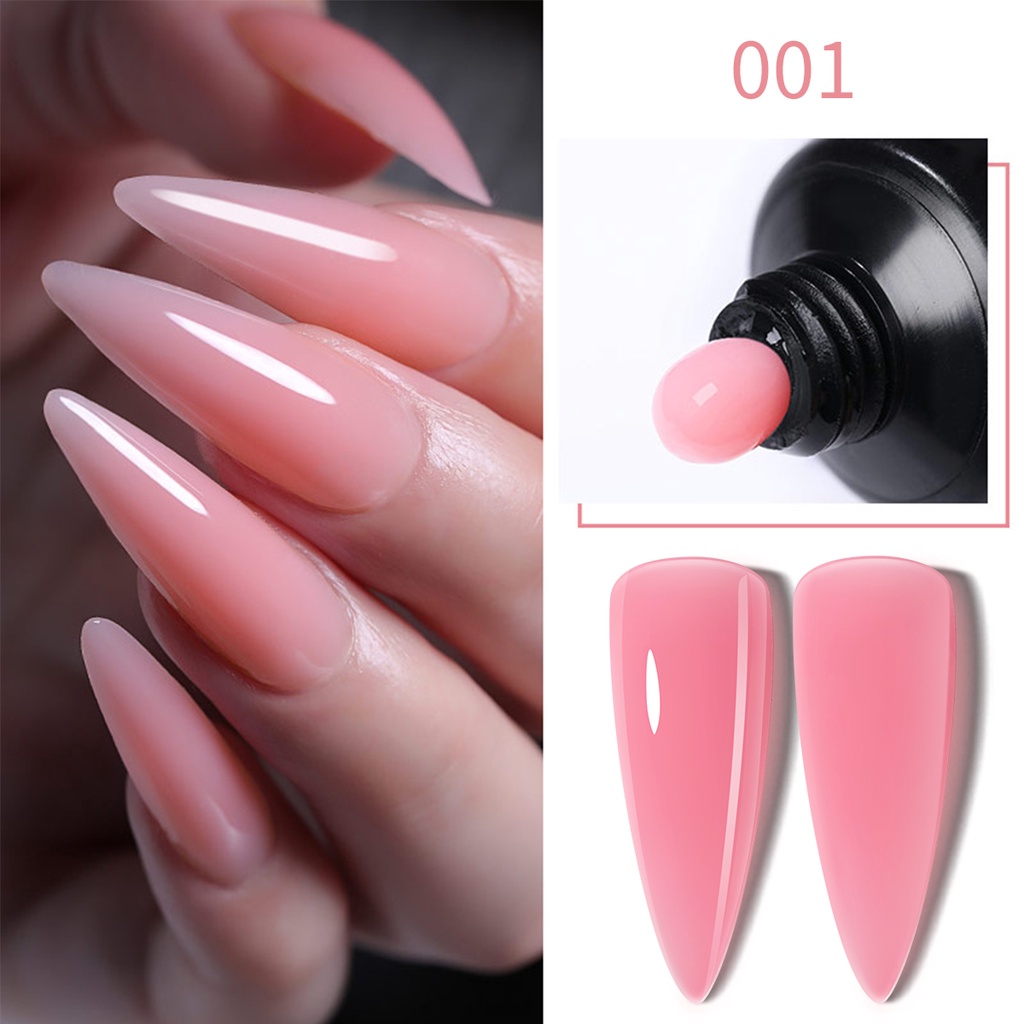 15ML Nail Extension Gel Crystal Extender Poly Gel Nail Tips And Beauty ...