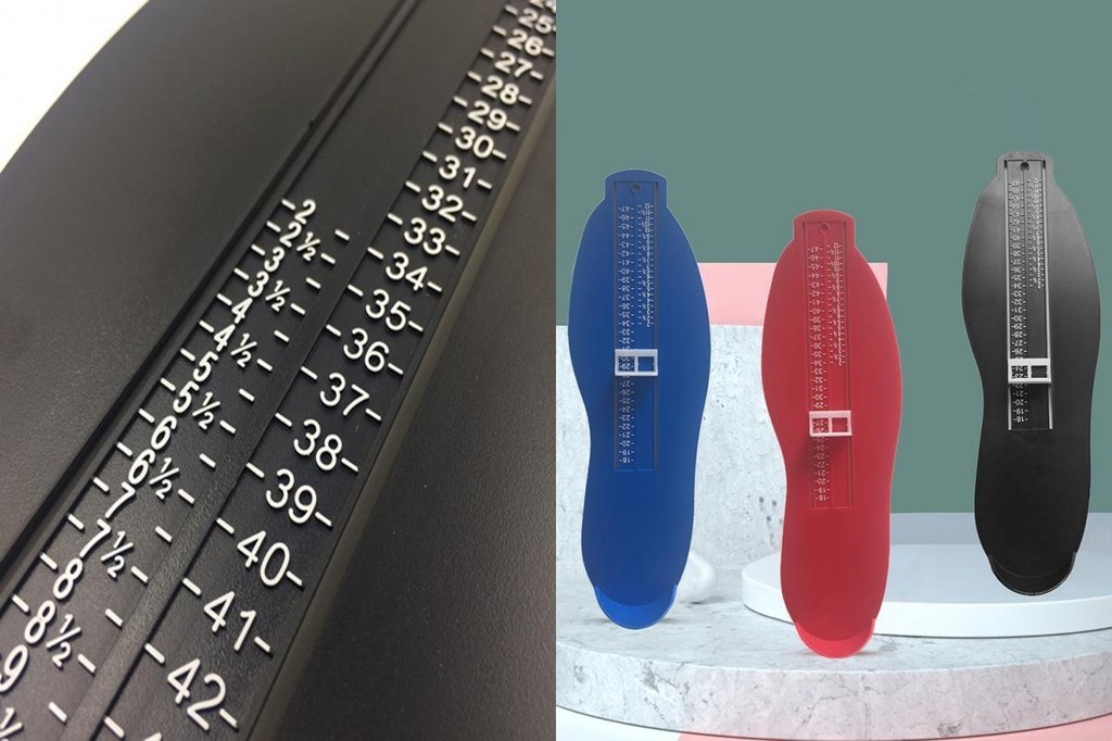 RR Foot Measuring Device Clear Scale Accurate Measurement Feet Length ...