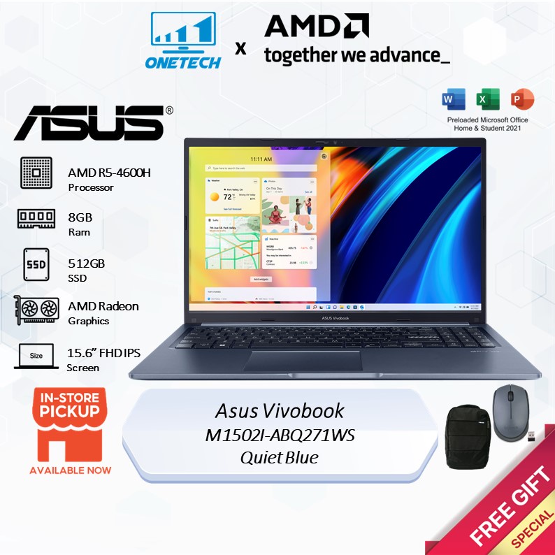 Asus Vivobook M1502I-ABQ271WS / ABQ272WS / ABQ273WS / ABQ274WS ...