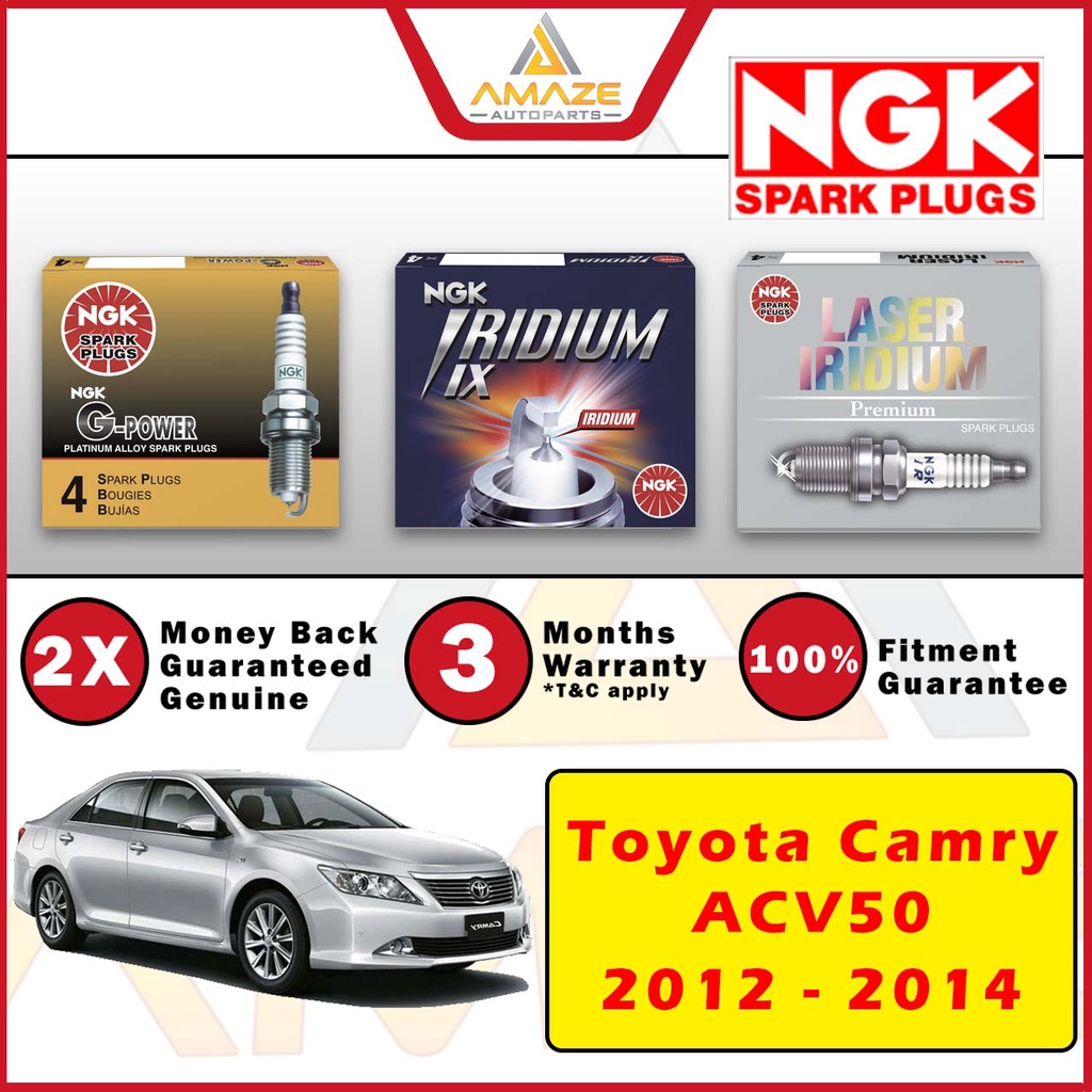 NGK Spark Plug (G-Power Platinum/Iridium IX/Laser Iridium) for Toyota ...