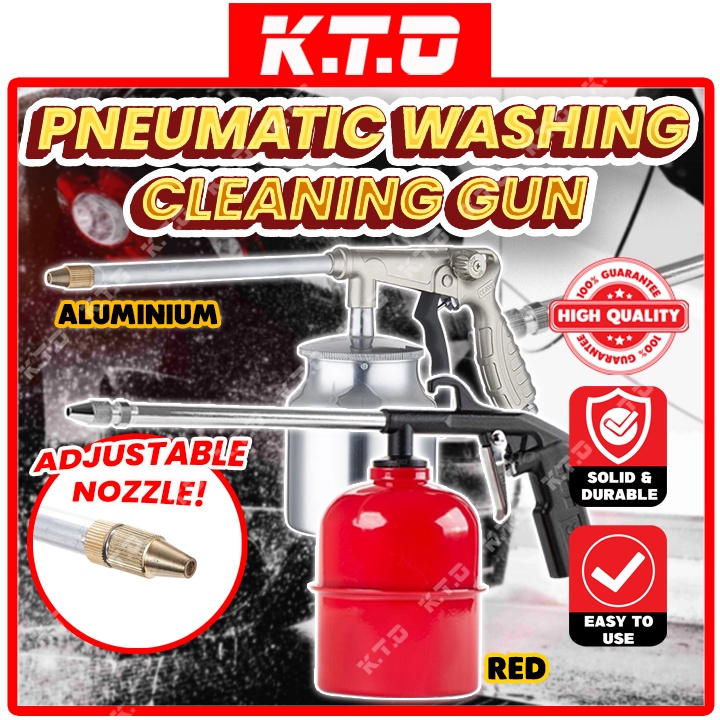 Pneumatic Washing Cleaning Gun Water Spray Gun Cleaner Solvent Air ...