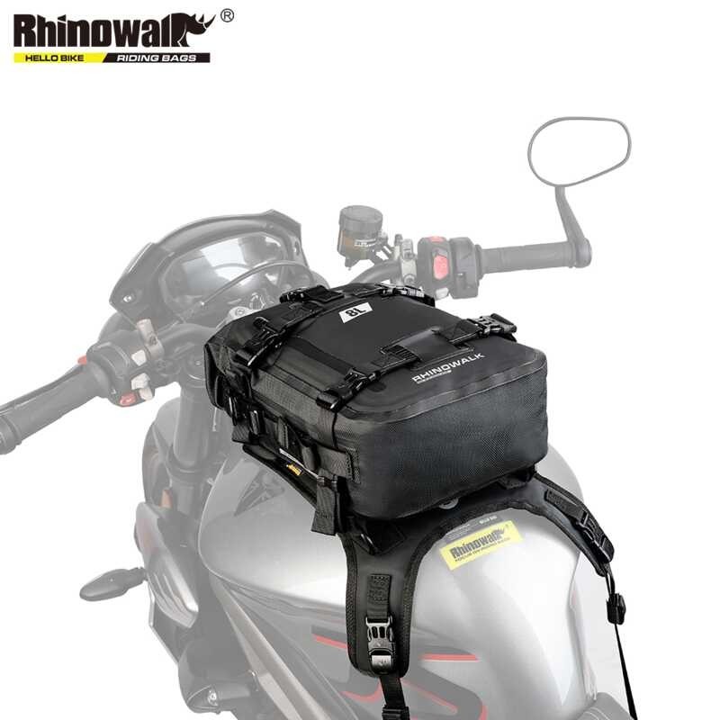 Motorcycle Rhinowalk Fuel Tank Bag Set 6L/8L/10L Motorcross Universal ...