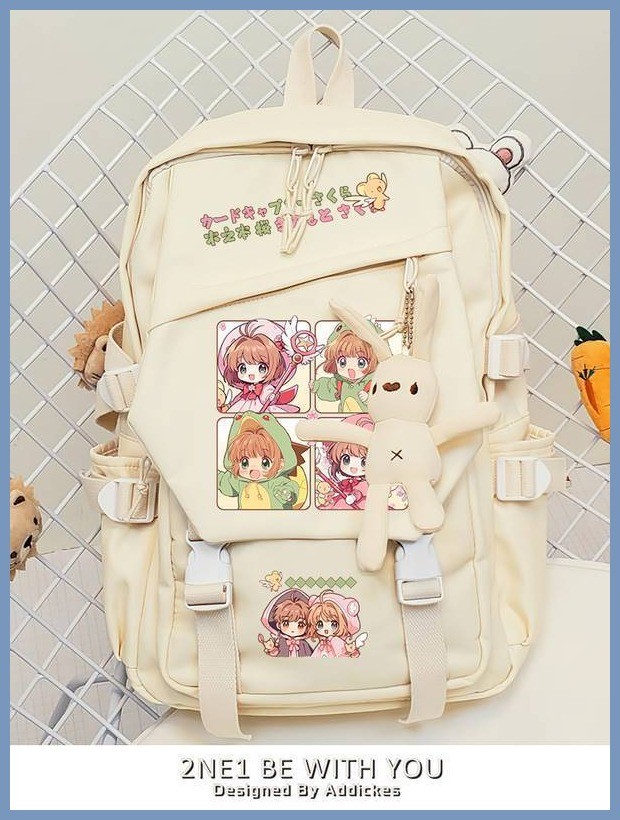 New Style Schoolbag Cardcaptor Sakura Kinomoto Sakura Ri Syaoran ...
