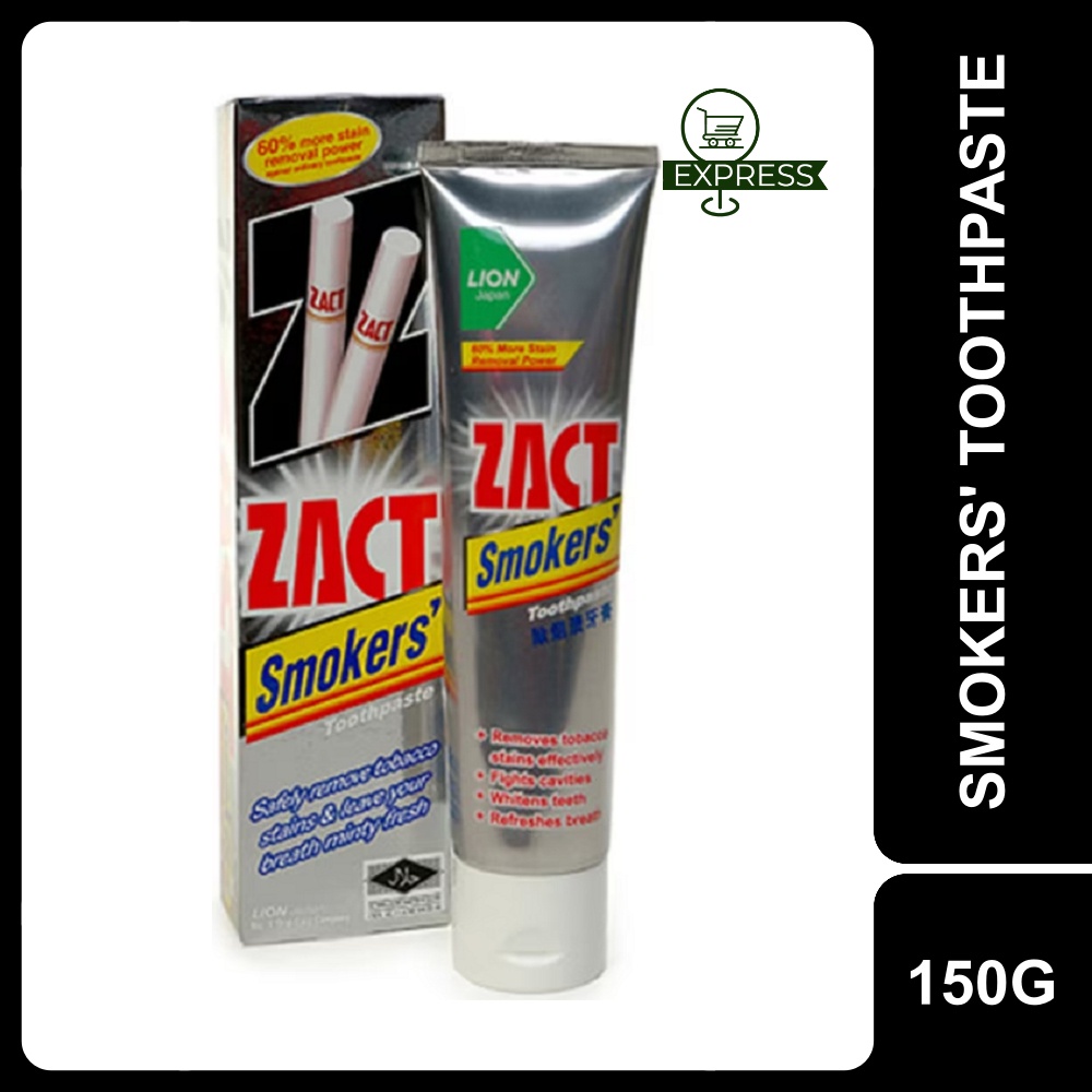 Zact Smokers' Toothpaste 150G | Shopee Malaysia