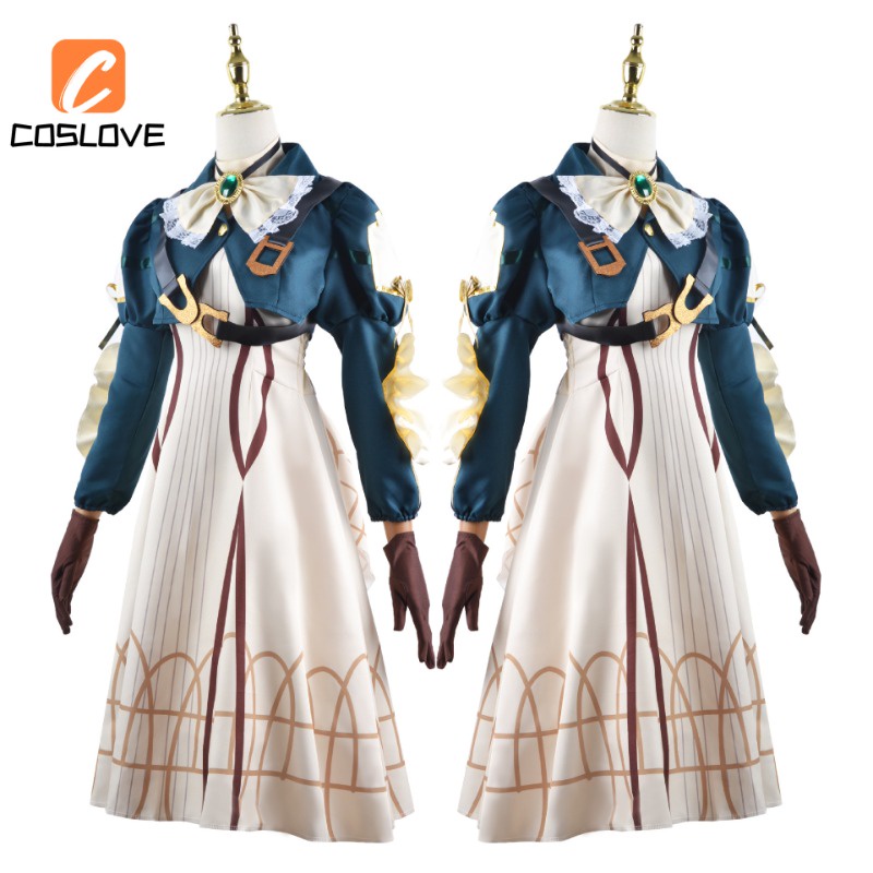 Violet Evergarden Violet Cosplay Full Set Costume Suit For Women Dress ...