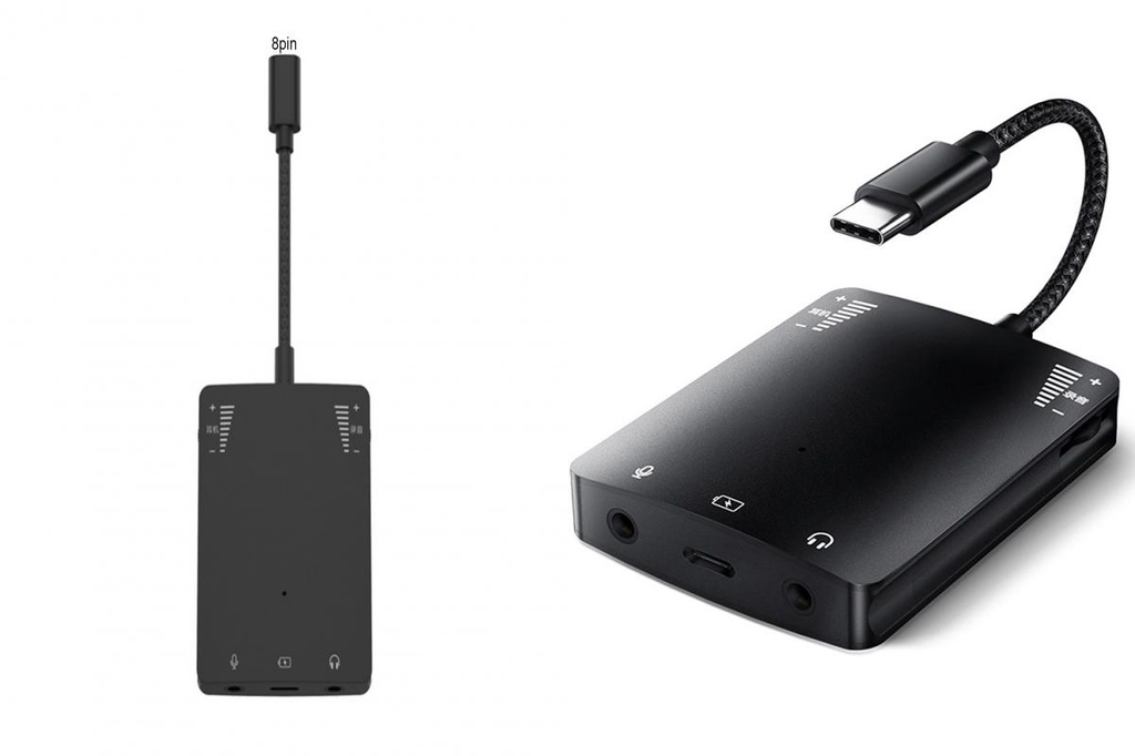 [FM] Audio Sound Converter Universal Audio Adapter High-speed Audio ...