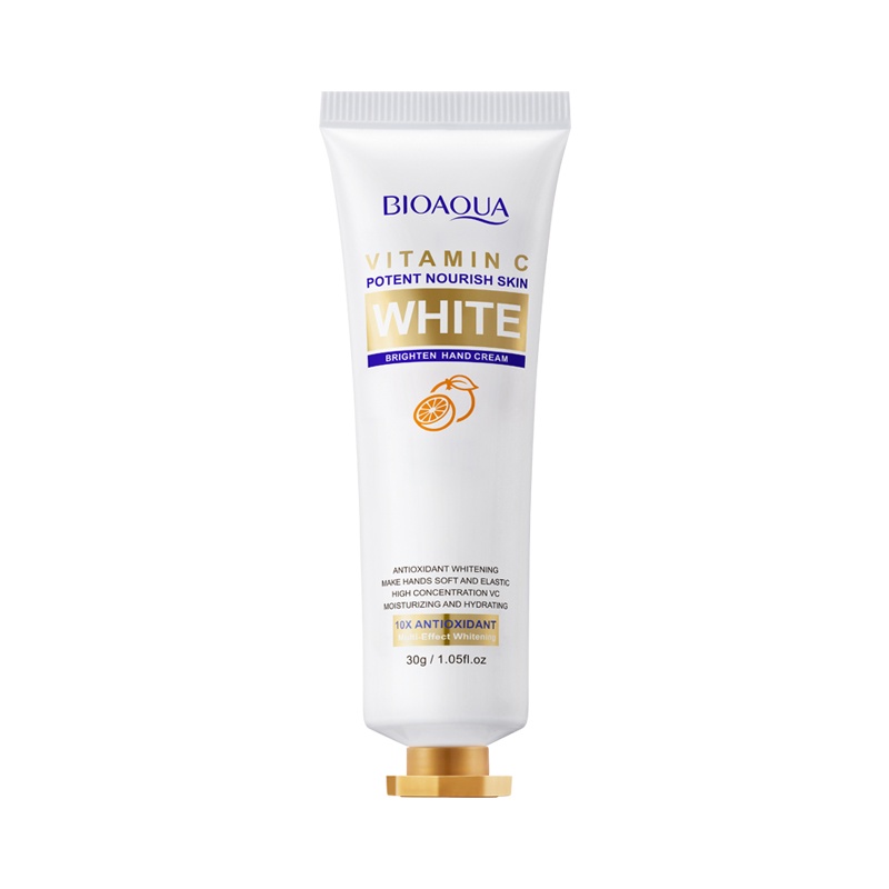 BIOAQUA Vitamin C White Brighten Hand Cream Moisturizing Anti-Chapped Hand Cream 30g | Shopee ...