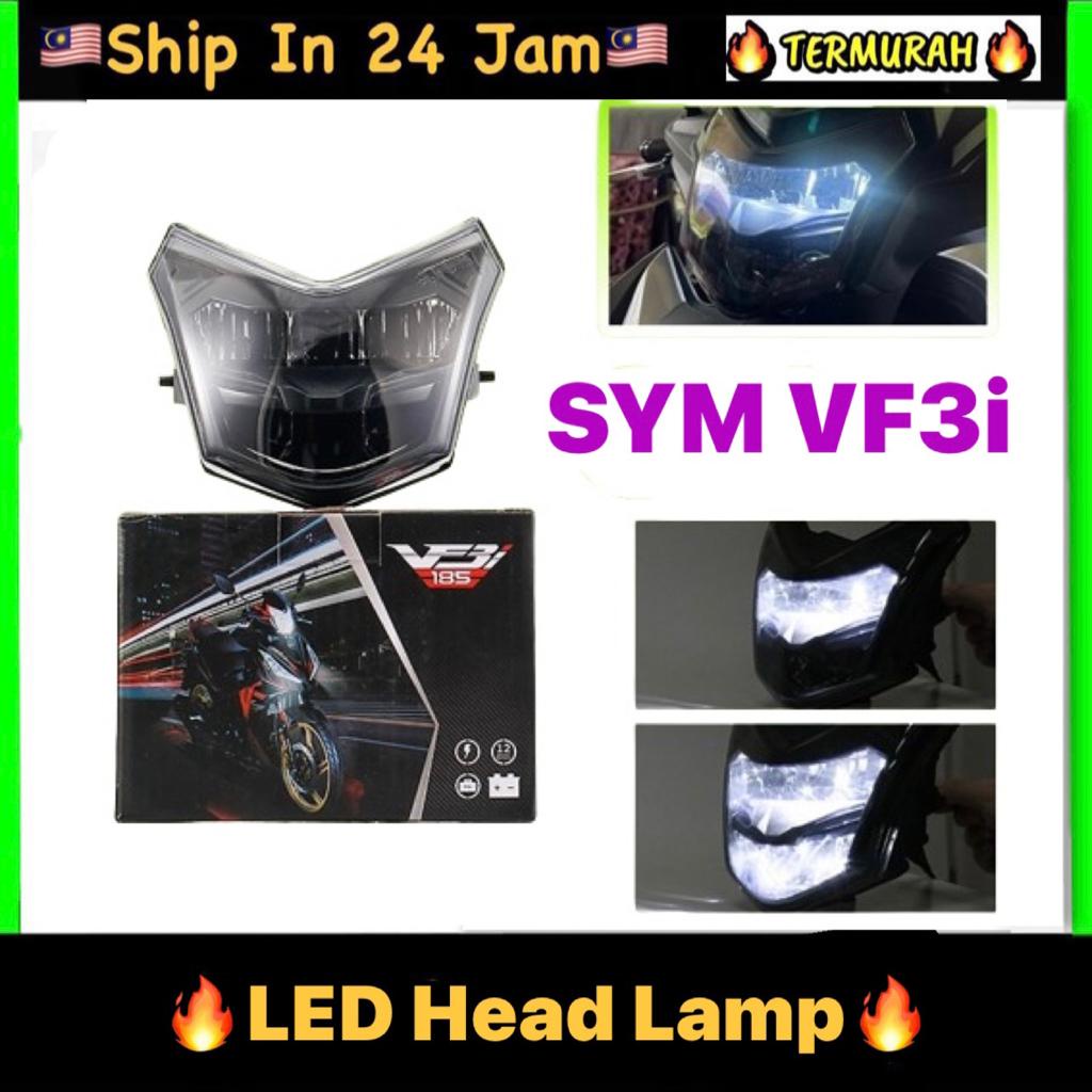 Zhipat LED Head lamp SYM VF3i 185 vf3i185 v1 v2 LE SE LE PRO SE PRO SYM185 VF3 185CC HEADLAMP ...