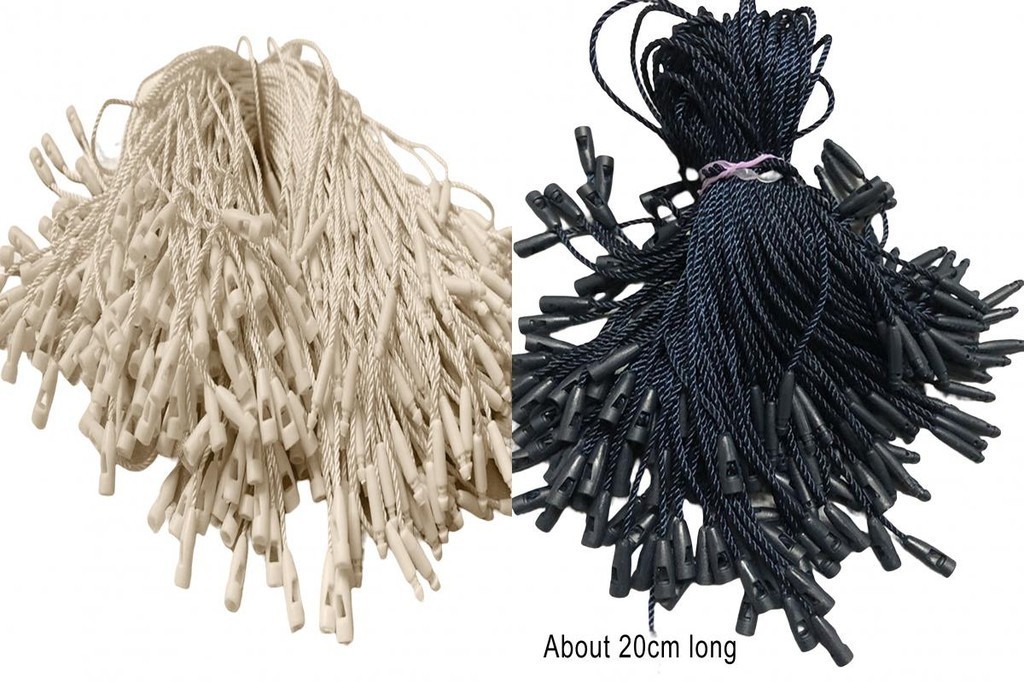 100Pcs Hang Tag Strings Firmly Tear-resistance Clothes Tag Ropes with ...