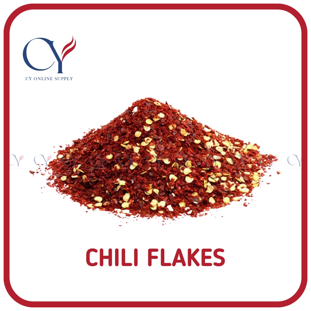 CY CHILI FLAKES 250G | 50G | 100G CHILI FLAKES | Shopee Malaysia