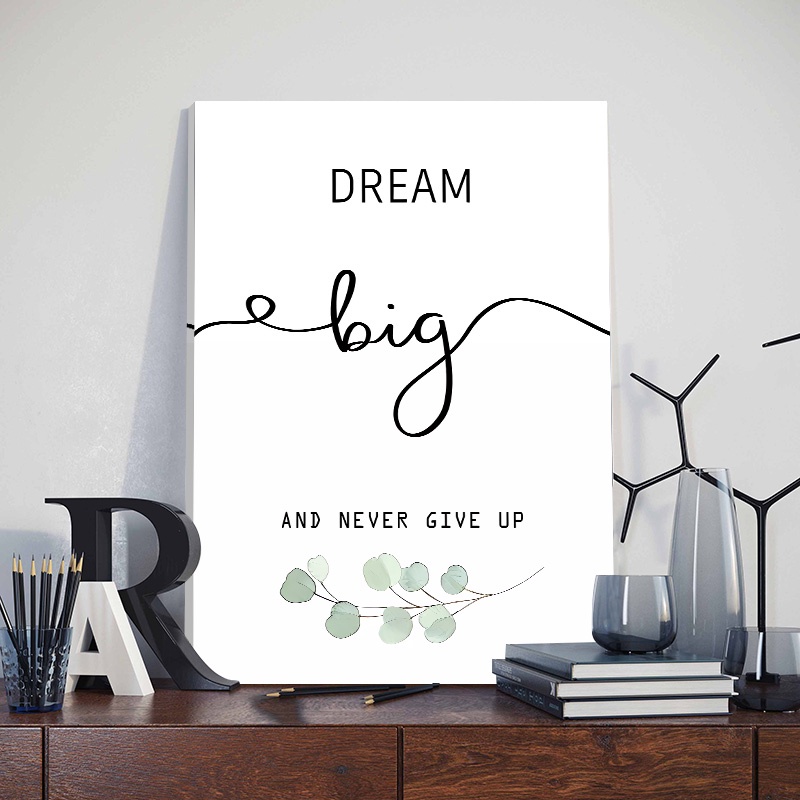 (With Frame）Foster Inspires a Letter With a Black Painting Motivation ...