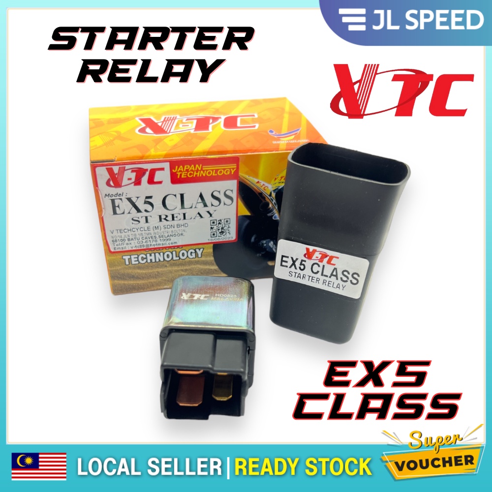 HONDA EX5 CLASS1 / EX5 CLASS 1 STARTER RELAY ASSY (VTC) | Shopee Malaysia