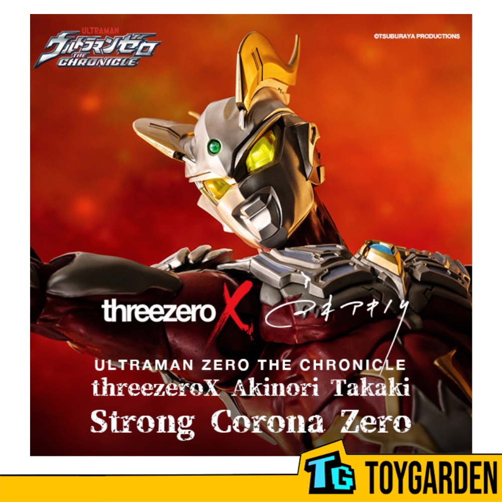 Threezero - Threezerox Akinori Takaki Strong Corona Zero - Ultraman Zero The Chronicle - Diecast ...