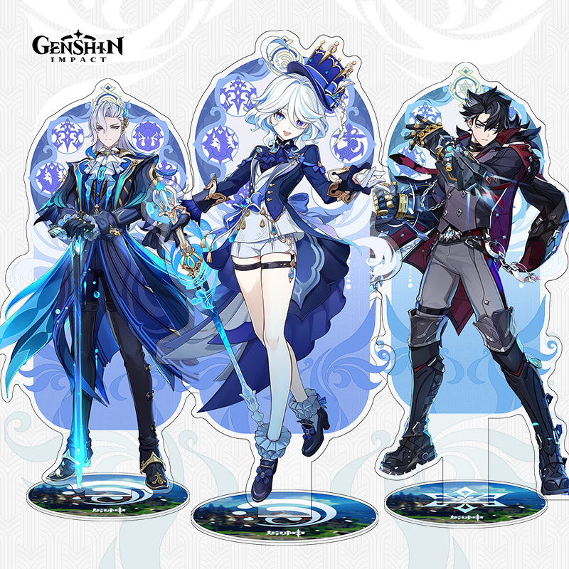 Furina Neuvillette Anime Figure Genshin Impact Toy Figures Woman ...