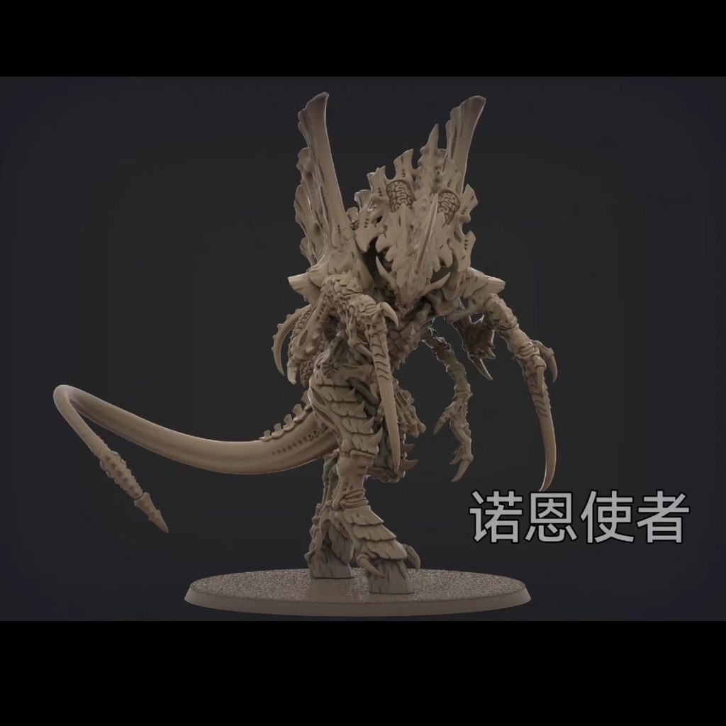 Warhammer 40K Tyrant Worm Norn Ricarter Giant Foot 70mm Worm White ...