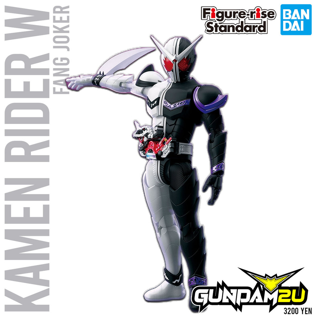 BANDAI FRS Kamen Rider Double Fang Joker W - Figure-rise Standard ...