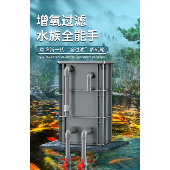 YEE Aquarium Canister Filter Box 2-Layers Filteration Box Fish Tank 3 ...