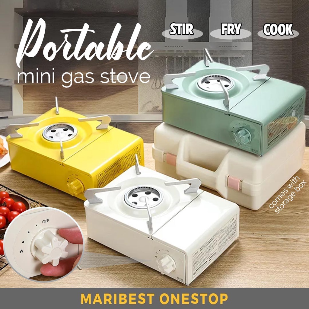 Portable Mini Camping Gas Stove Outdoor Explosion-proof Camp Steamboat ...