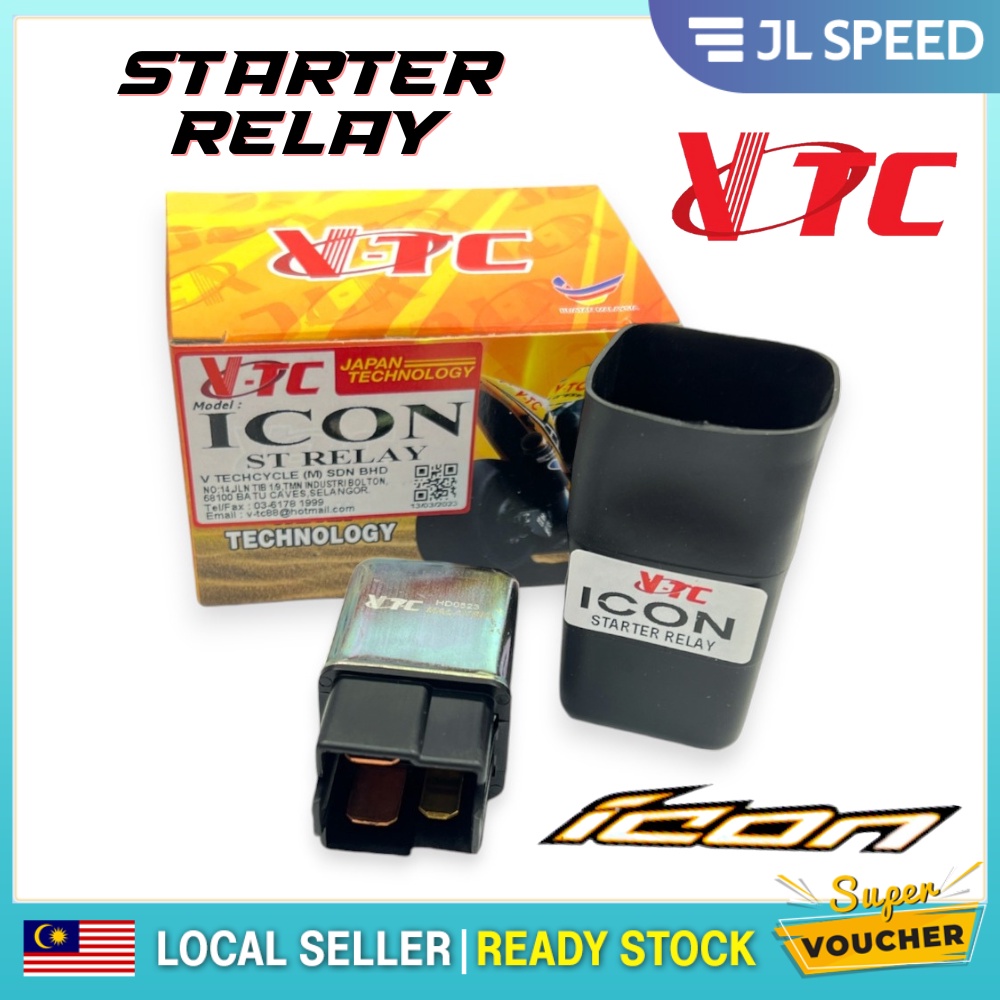 HONDA ICON 110 / ICON110 STARTER RELAY ASSY (VTC) | Shopee Malaysia