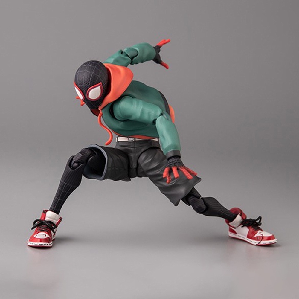 Marvel Spiderman Shf Parallel Universe 2 Miles Pvc Action Figure ...
