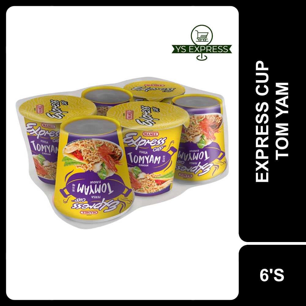 MAMEE Express Cup Tom Yum 6'S - Mee Cawan Tom Yam | Shopee Malaysia