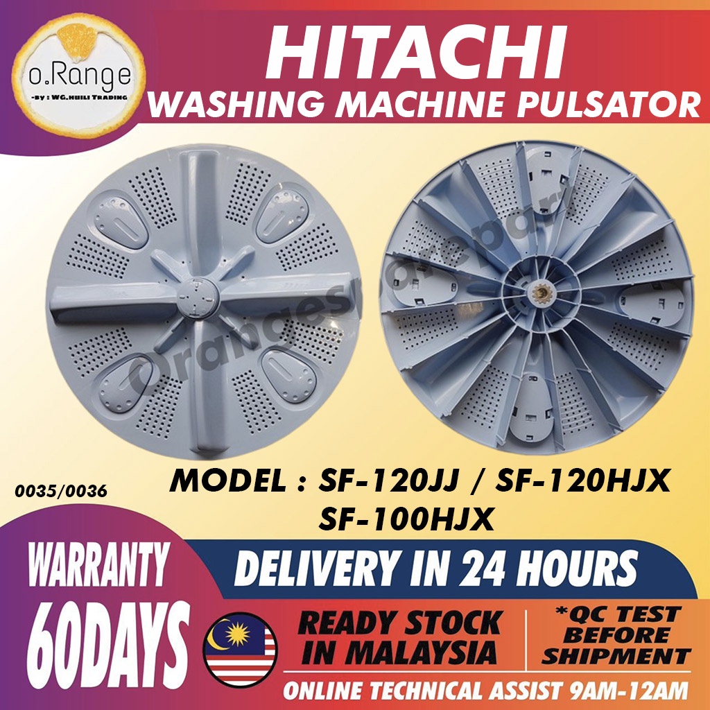 SJ-120JJ SF-120HJX SF-100HJX HITACHI WASHING MACHINE PULSATOR ...