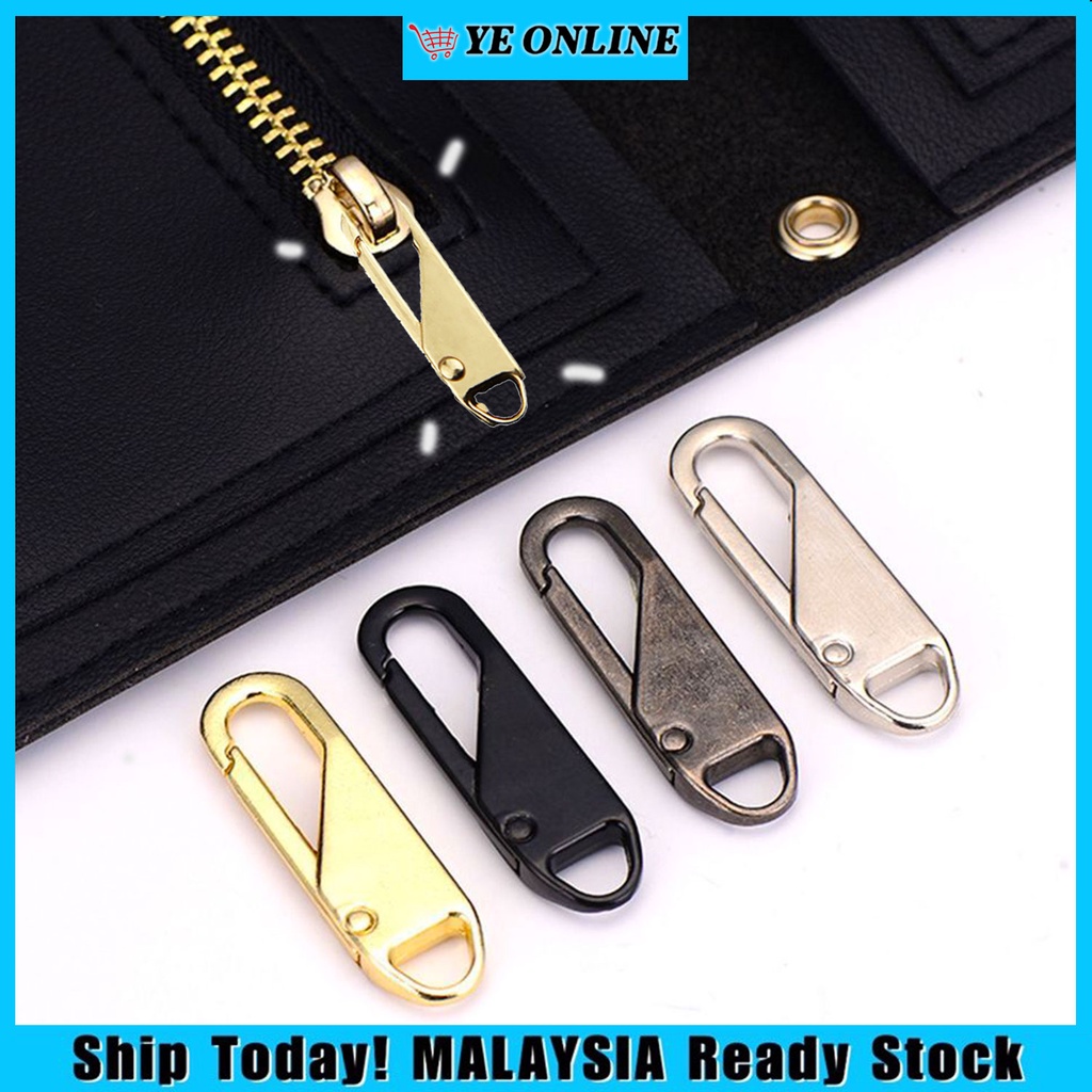 1 Pcs Zipper Head Replaceable Zipper Slider Multifunction Pull Clothing ...