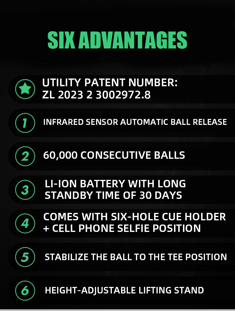 PGM JQ017 Golf Balls Automatic Driver Simulators And Golf Driving Range ...