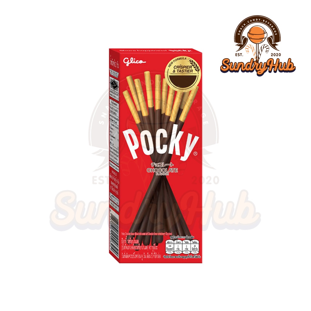 Glico Pocky Original Chocolate 20g | Shopee Malaysia