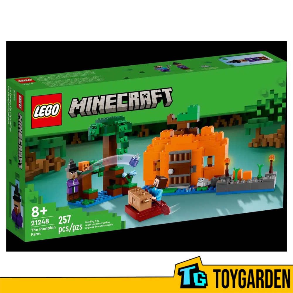 LEGO Minecraft 21248 The Pumpkin Farm (257 Pieces) | Shopee Malaysia