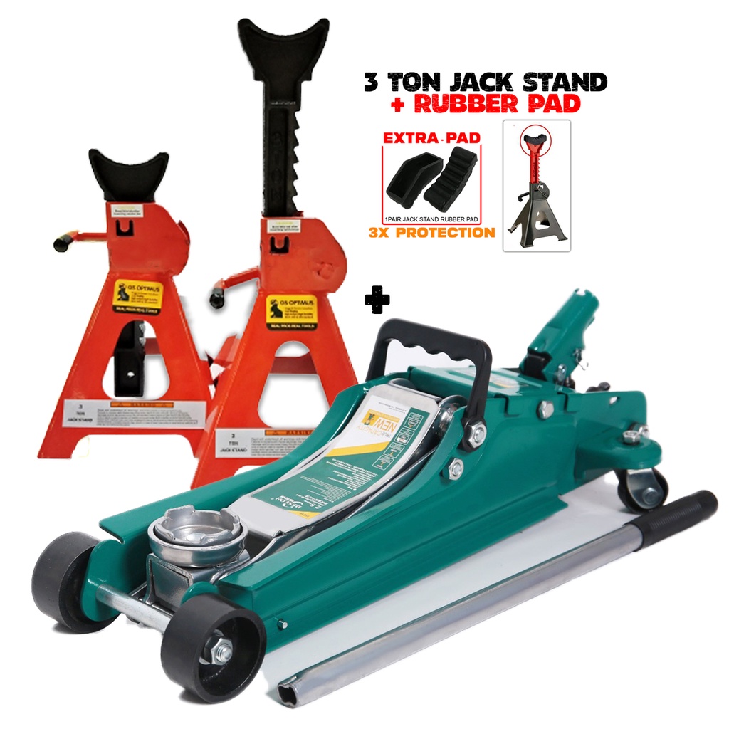 2.5 Ton Low Profile Hydraulic Floor Jack Kereta Heavy Duty Car Jack ...