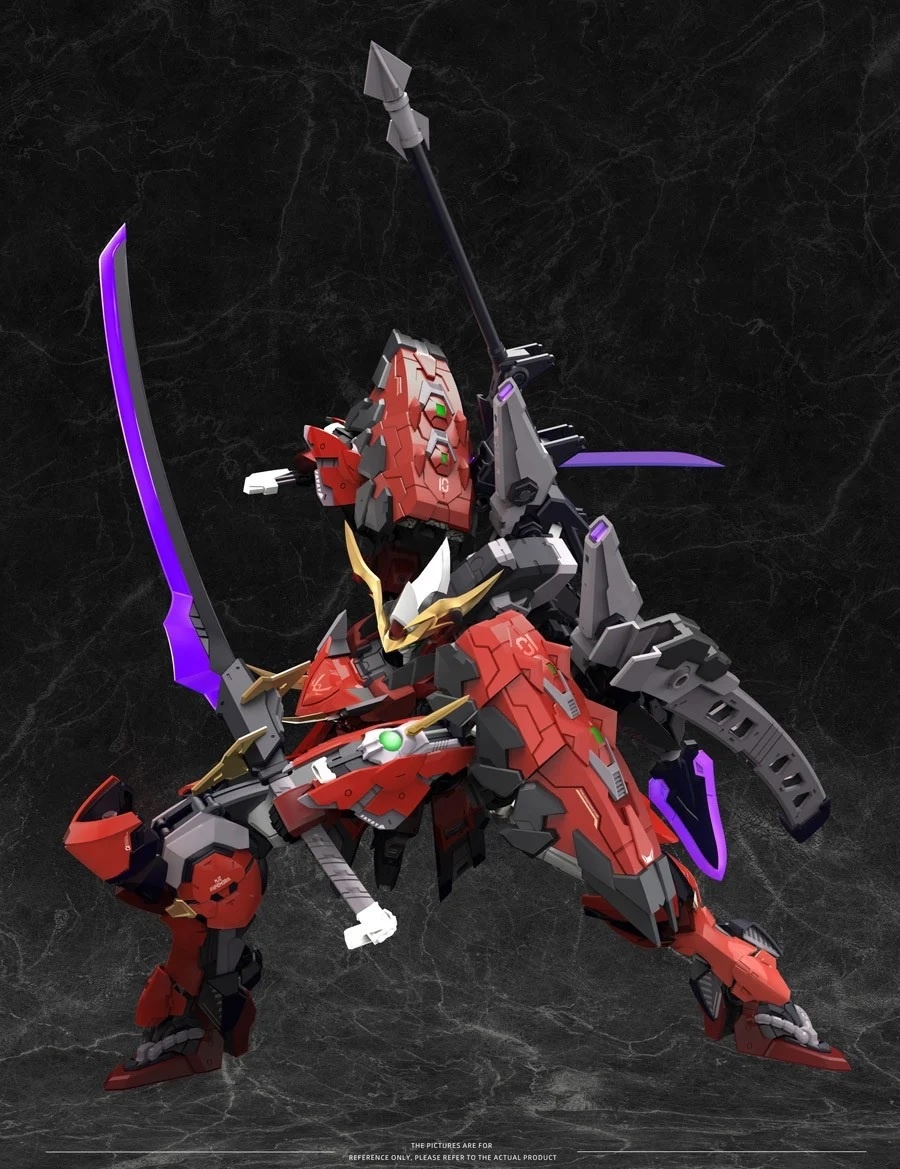 MJZ STUDIO Akai Oniwaka Kiyomori Plastic Model 赤鬼若 清盛 Plamo Model Kit ...