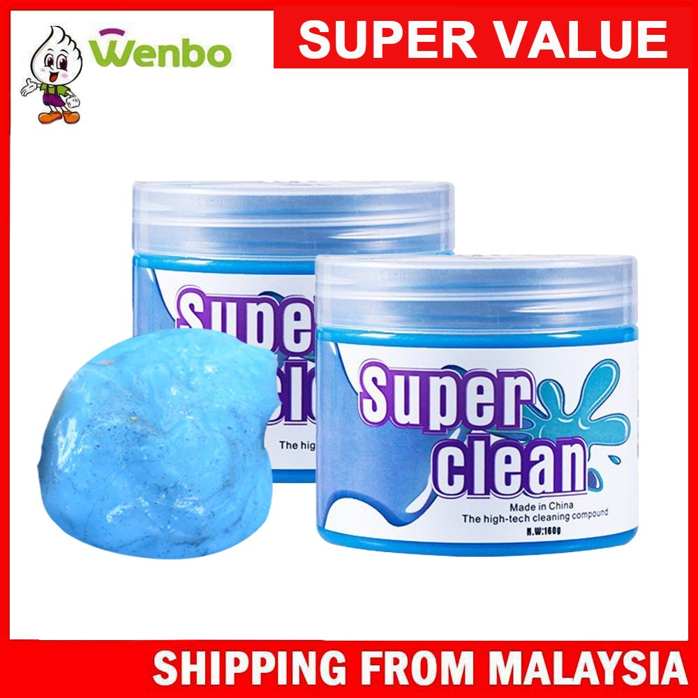 Wenbo Bottle Cleaning Gel Soft Glue Gel Car Cleaning Supplies Dust ...