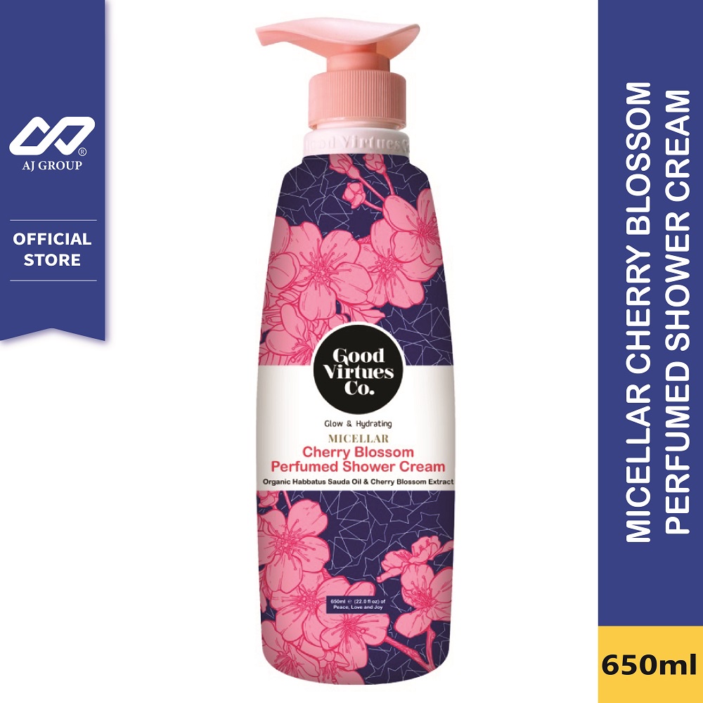 GOOD VIRTUES CO. Glow & Hydrating Micellar Cherry Blossom Perfumed ...