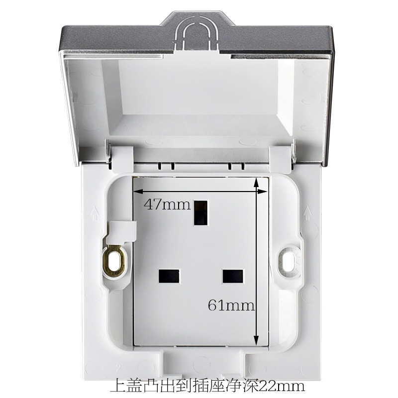 Concealed Hidden Socket, Household Embedded 13A Socket, Refrigerator ...