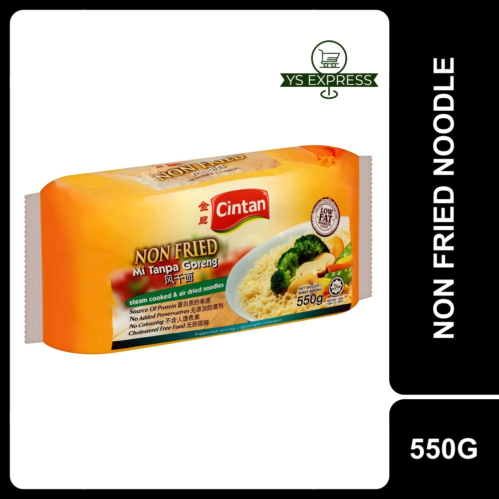 CINTAN Non Fried Noodle 550G - Mi Tanpa Goreng | Shopee Malaysia