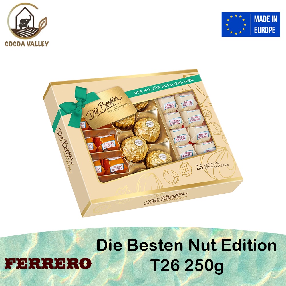 Ferrero Die Besten Nut Edition T26 250g | Shopee Malaysia